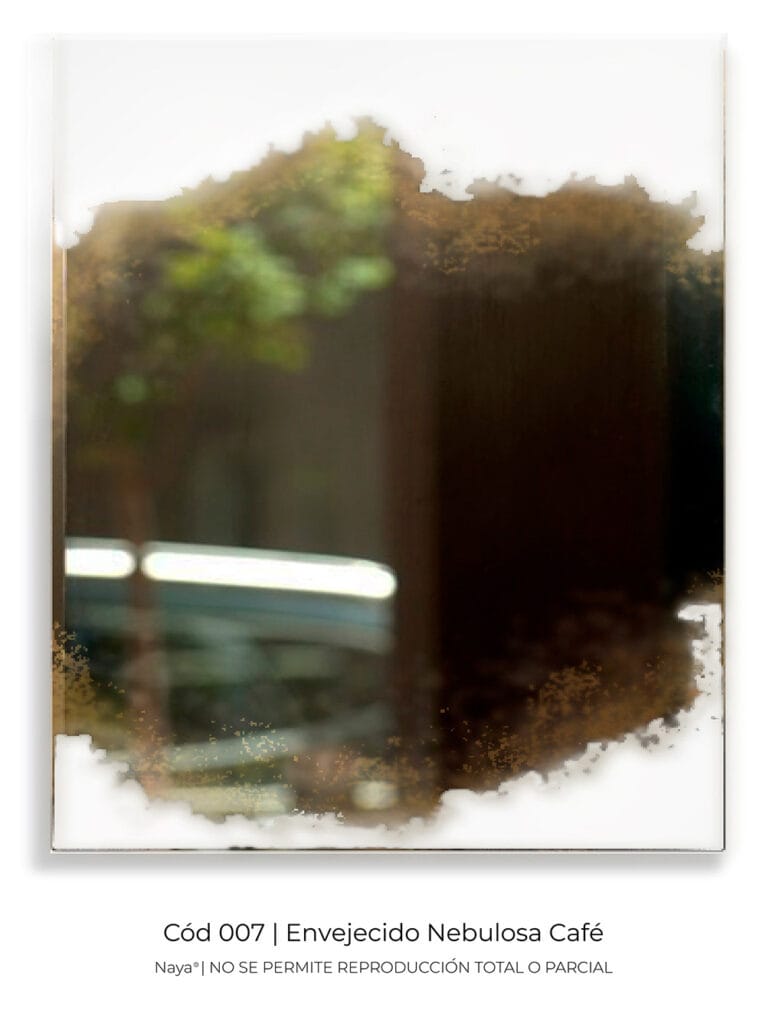 Naya Espejos México® | Espejo Nebulosa Café