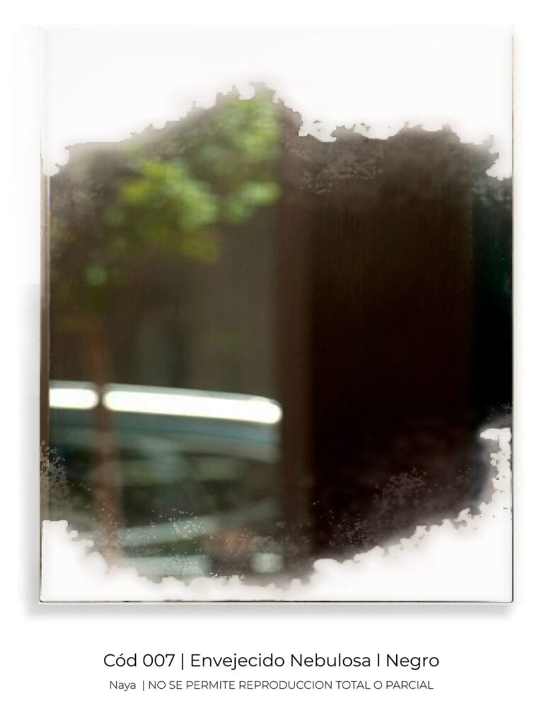 Naya Espejos México® | Espejo Nebulosa Negro